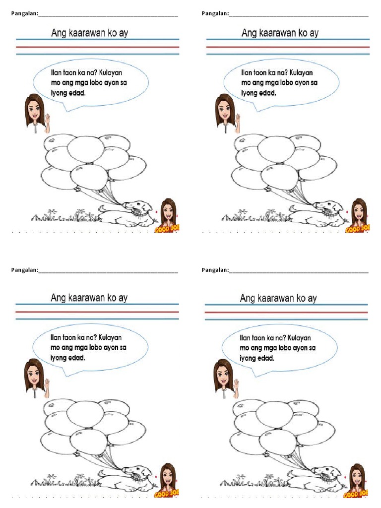 Week 1 Activity Sheets | PDF