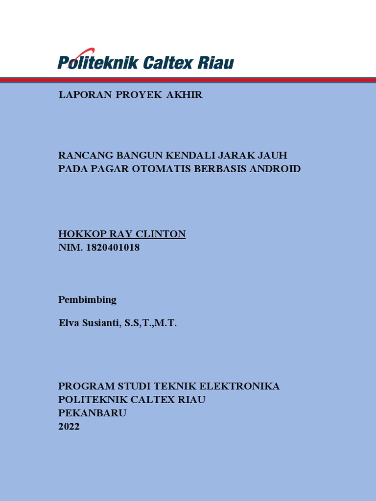 Laporan PA Edit 5 Okt 22 Edited by ME | PDF