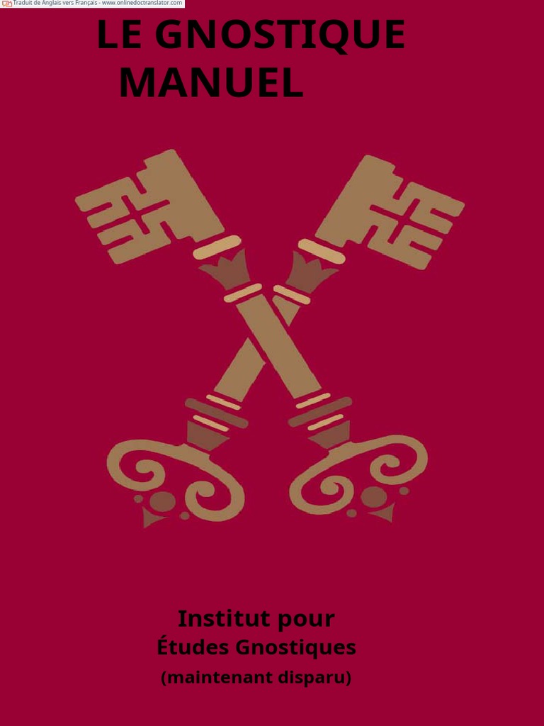 Gnostic Handbook | PDF | Gnosticisme | Jésus