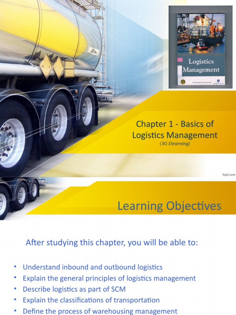Chapter 1 Basics of Logistics Management 1 | PDF | Logistics | Marketing