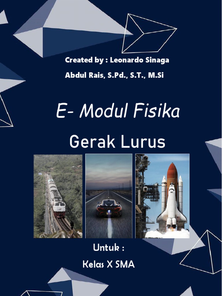 Modul Fisika Gerak Lurus Kelas 10 | PDF