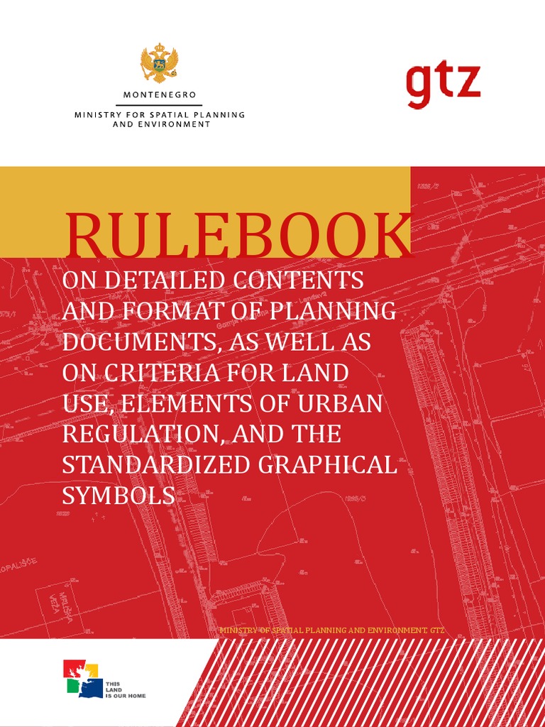 Rulebook On Detailed Contents and Format of Planning Documents | PDF ...