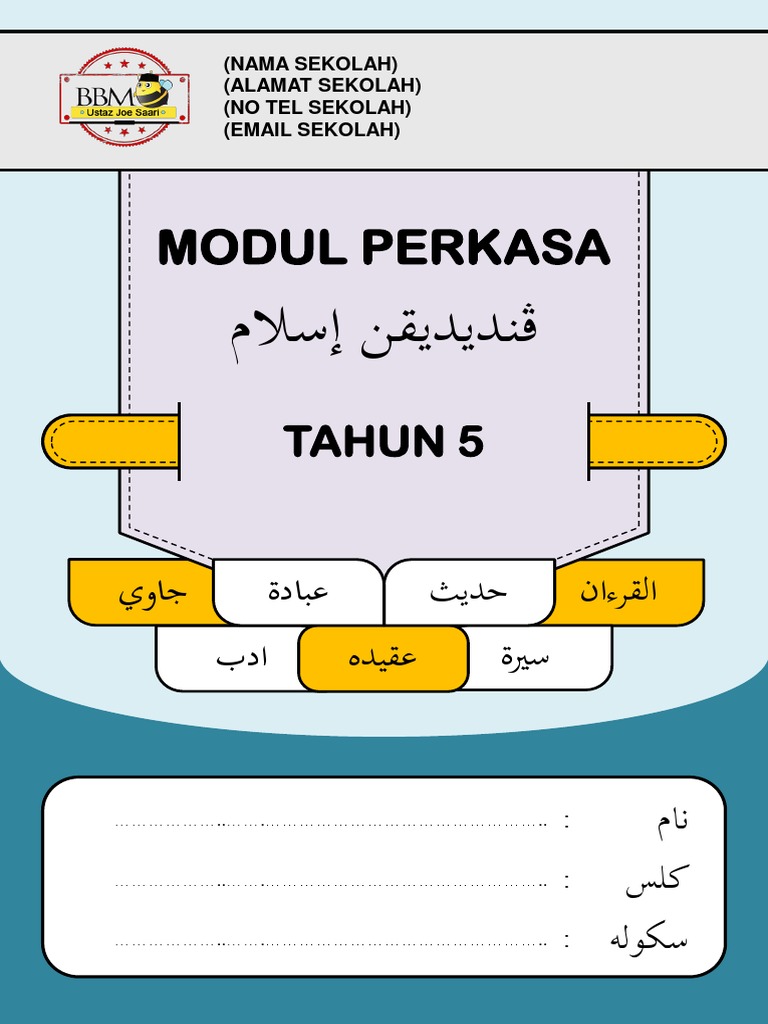 Modul Perkasa Pendidikan Islam Tahun 5 | PDF