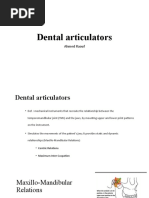 Arcon Vs Non Arcon Articulators.: Presented by Dr. Jeewan Bachan Dhinsa ...