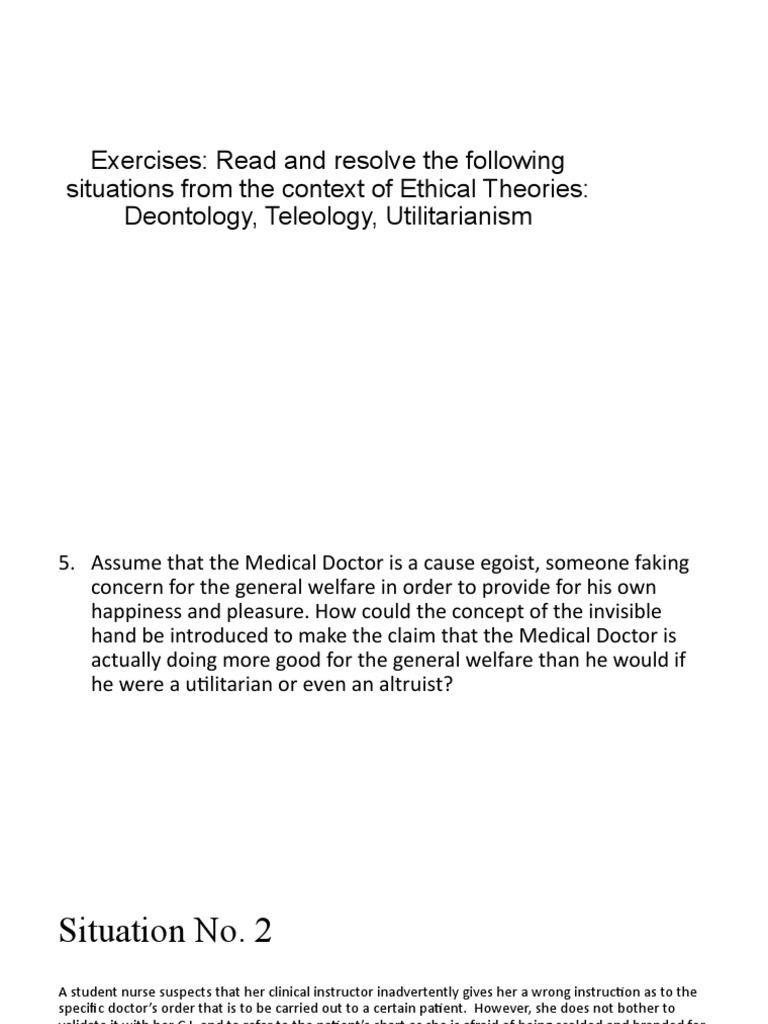 Case Study Questions (Nursing Care Ethics) | PDF