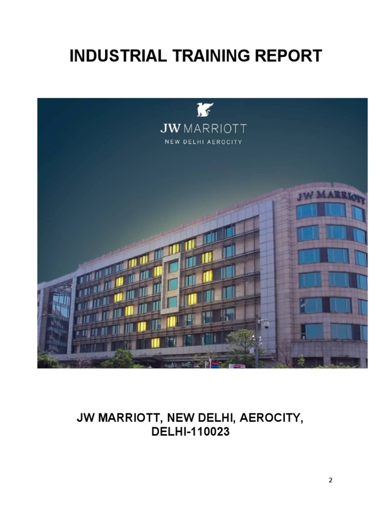 Industrial Training Report Divyanshu Rawat | PDF | Laundry | Housekeeping