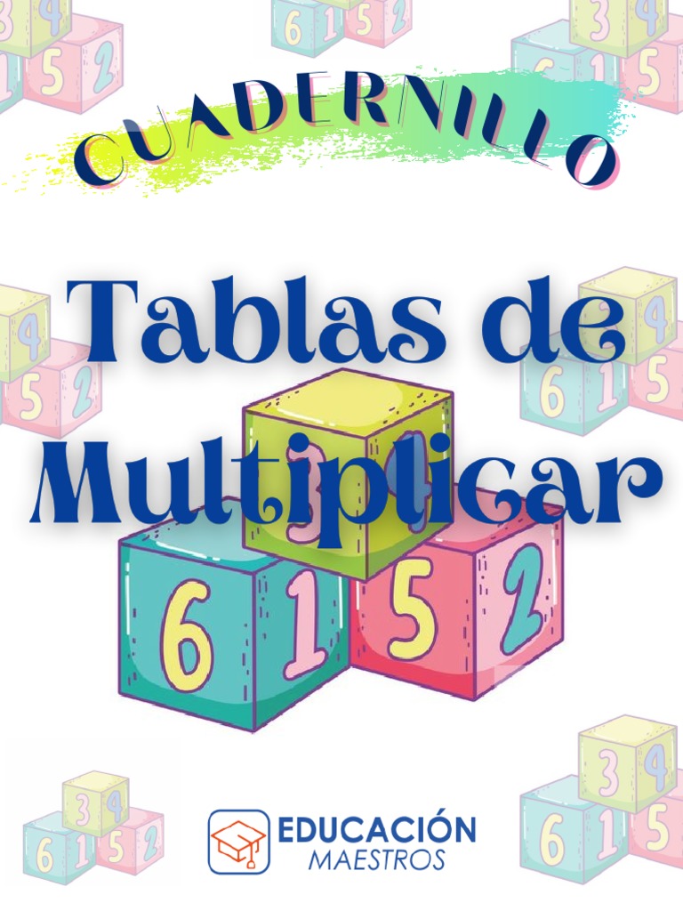 Cuadernillo Tablas de Multiplicar - Educacion Maestros | PDF