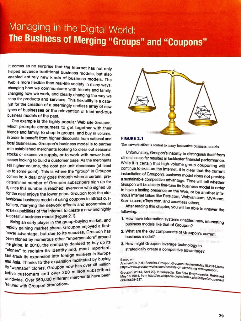 Groupon Case Study - 2020 | PDF | Business Model | Public Sphere