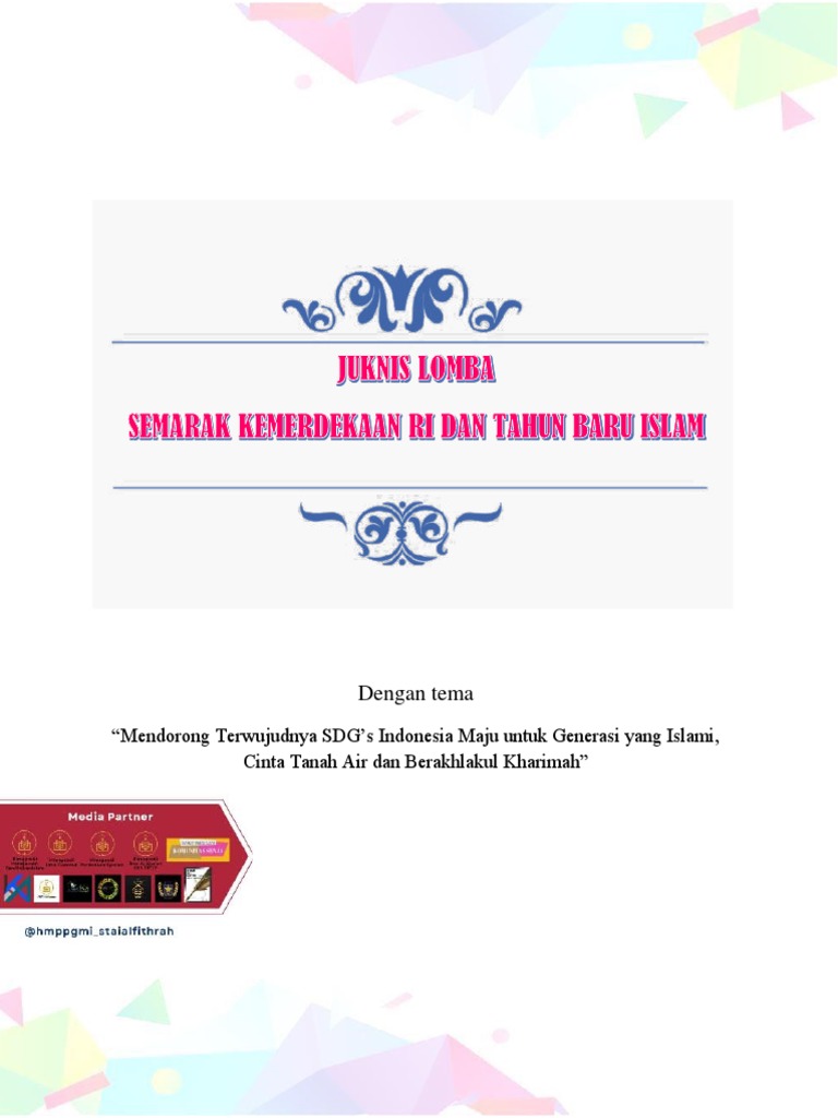 Juknis (Syarat & Ketentuan) Lomba Semarak Kemerdekaan Ri Dan Tahun Baru Islam | PDF