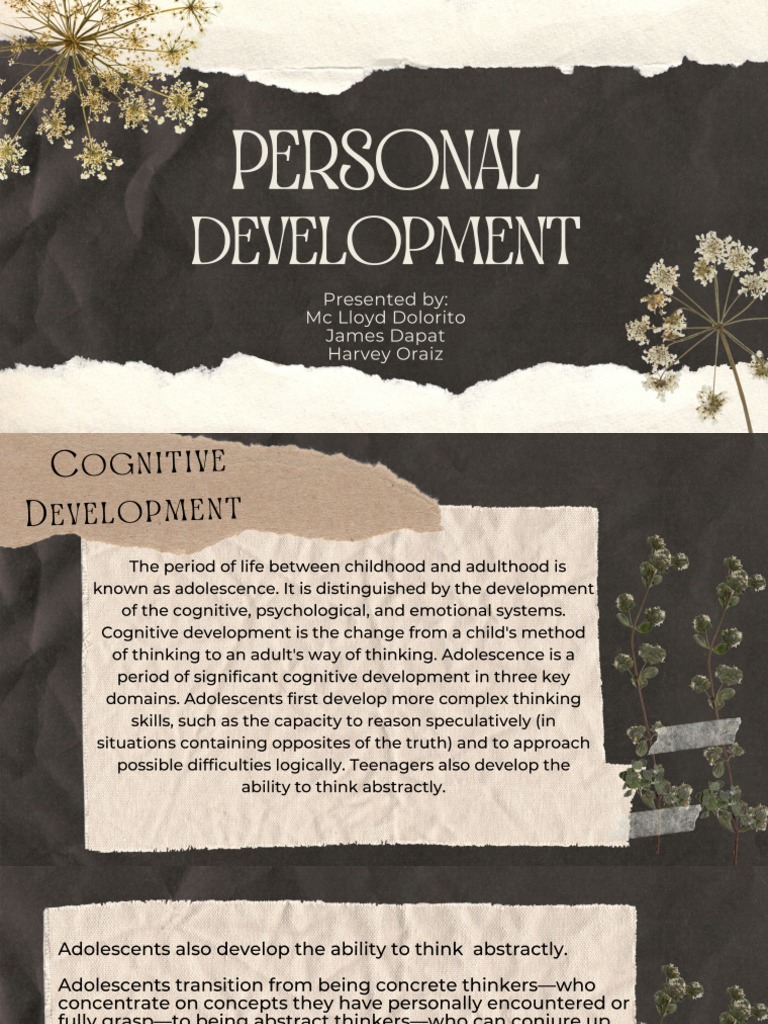 Personal Development | PDF