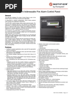 NOTIFIER INSPIRE N16e N16x Fire Alarm Control Panel Data Sheet | PDF ...