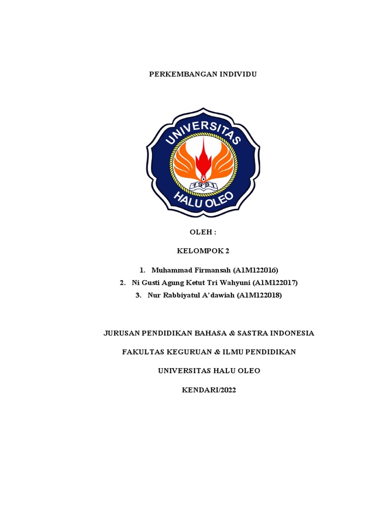 Perkembangan Individu | PDF