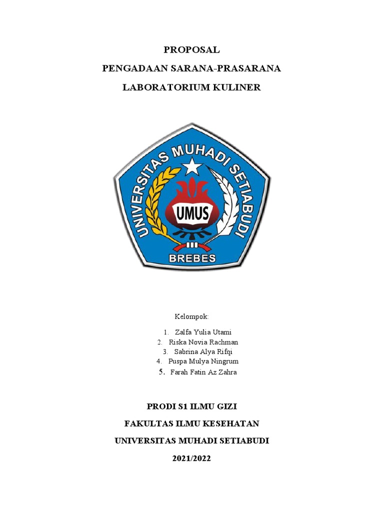 Proposal Lab Kuliner-1 | PDF