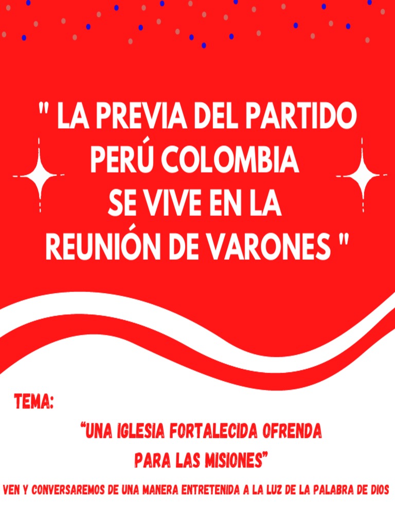 REUNIÓN DE VARONES | PDF