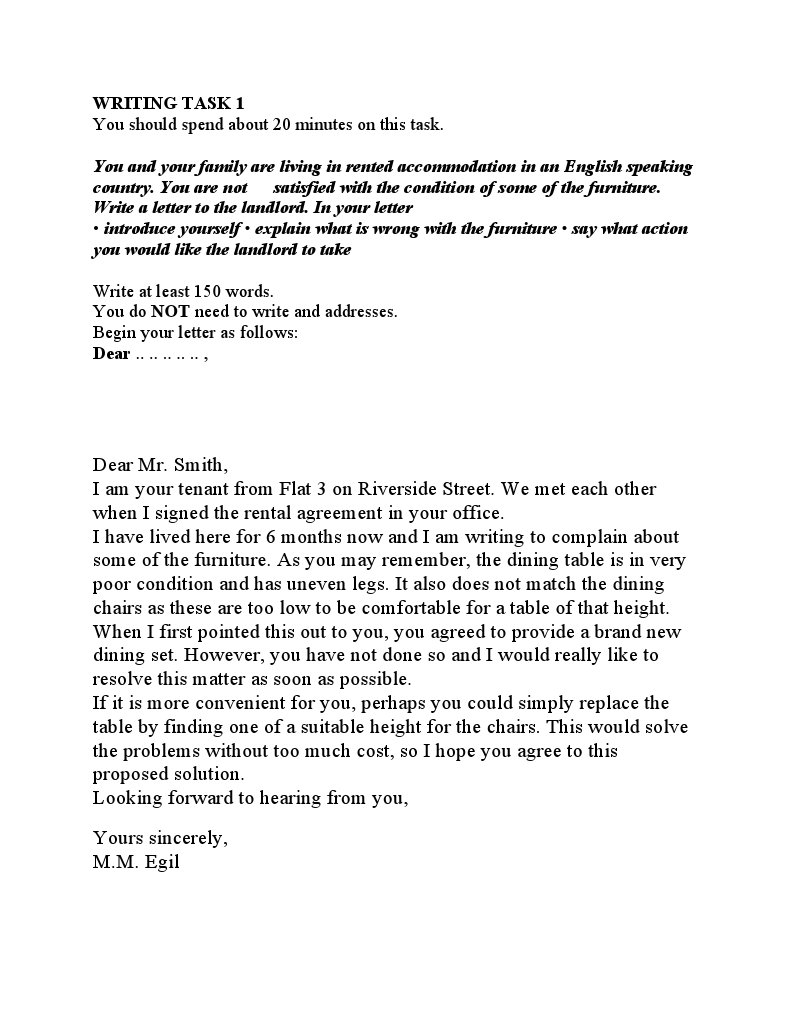 GT - Writing Task 1 | PDF | Home & Garden