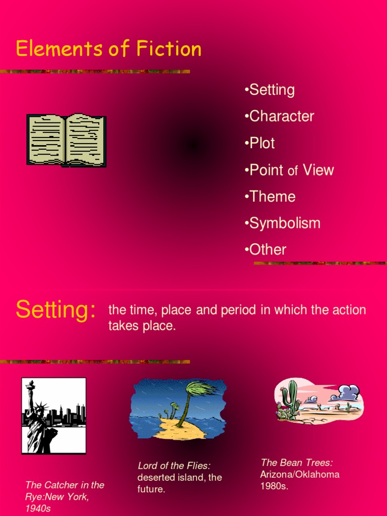 I. Elements of Fiction | PDF