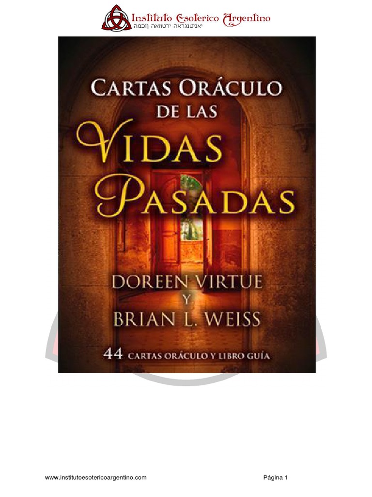 Manual Oraculo Vidas-Pasadas-Doreen-Virtue | PDF | Amor | Experiencia