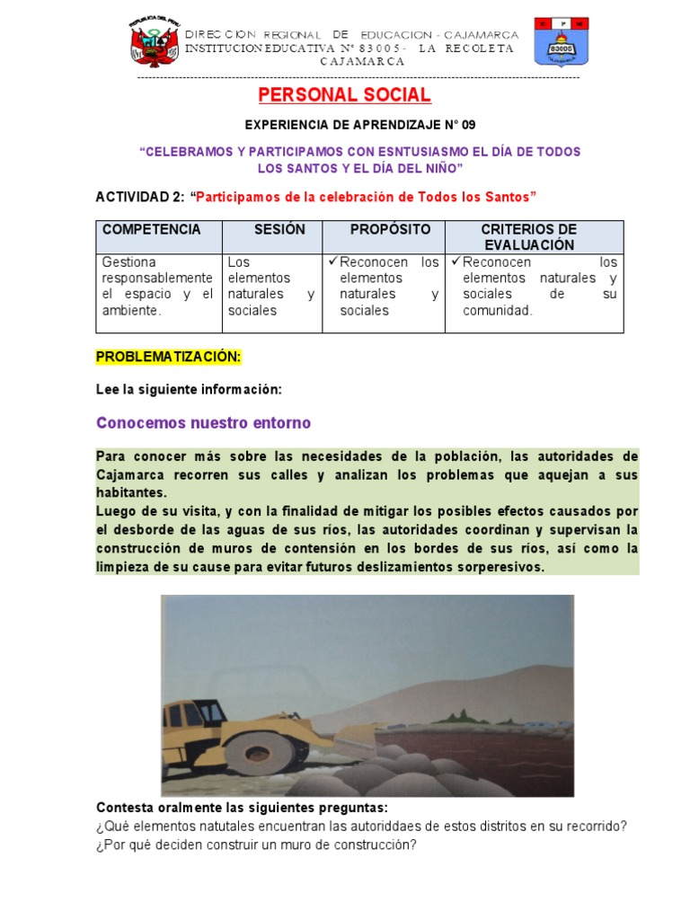 Sesion - Personal Social | PDF Sesion - Personal Social | PDF