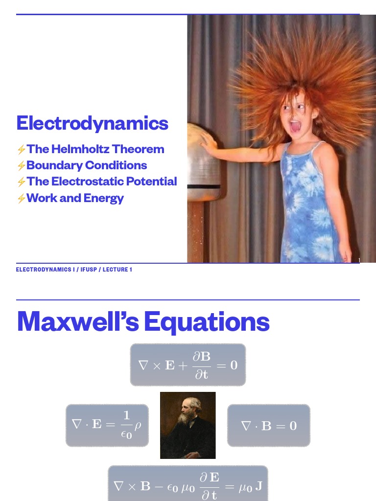 Maxwell's Equations and the Helmholtz Theorem: A Fundamental Framework for Electrostatics and ...