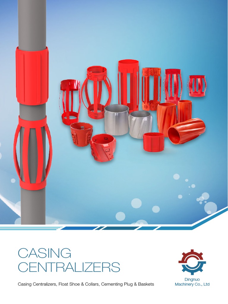 Casing Centralizer Catalog | PDF | Casing (Borehole) | Pipe (Fluid Conveyance)
