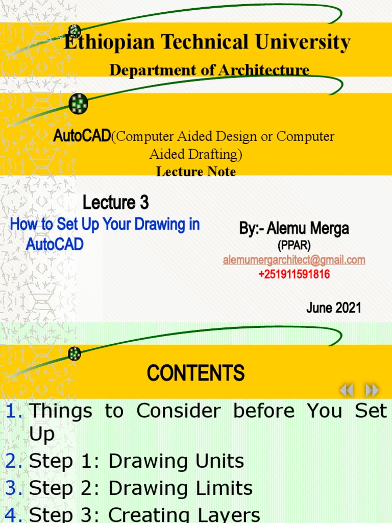 Lecture 3 CAD | PDF | Computer Aided Design | Auto Cad