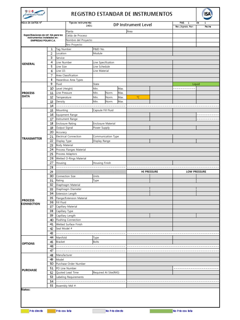 2401 DP Instrument Level v0.0 | PDF | Capillary | Quantity