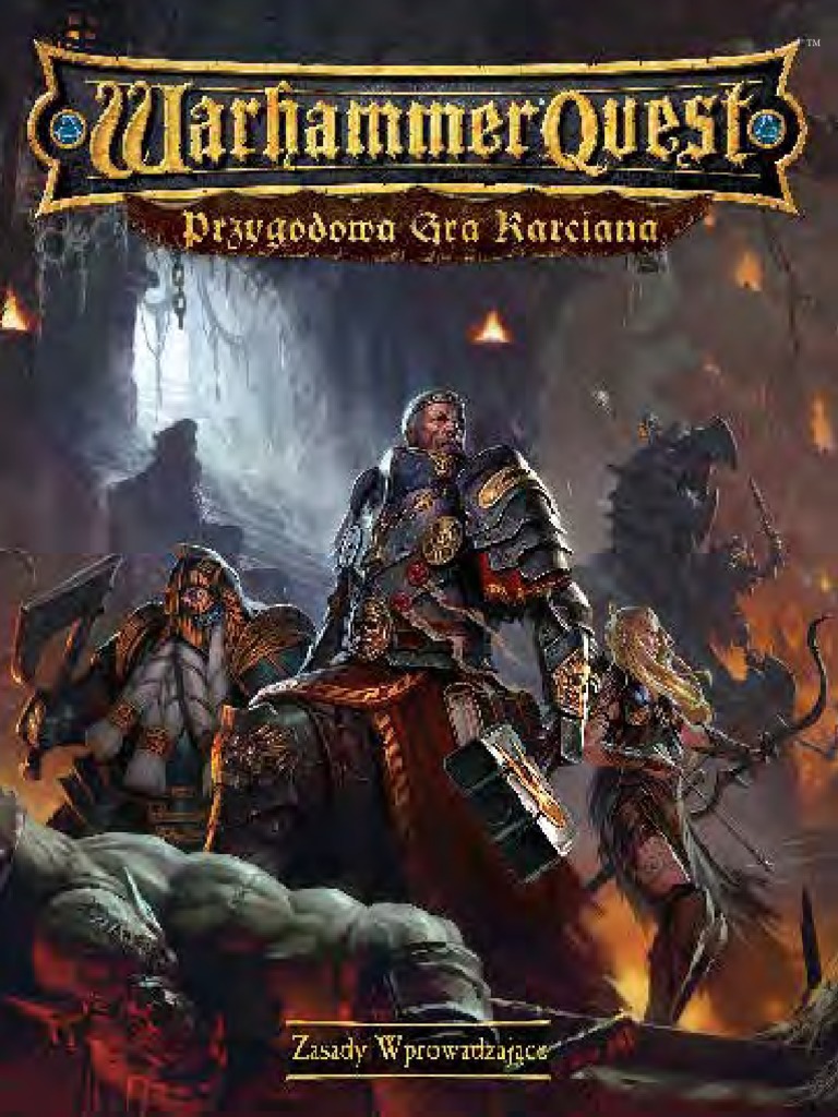 Warhammer Quest Zasady Wprowadzajace | PDF