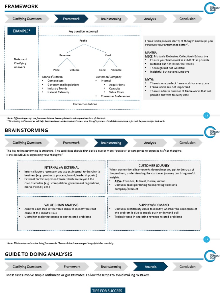 Framework Consulting | Download Free PDF | Customer Experience | Customer