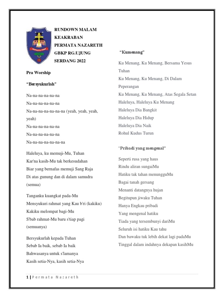 Rundown Makrab 2022 | PDF