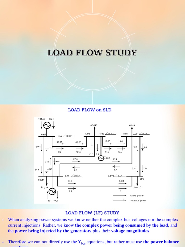 Load Flow | PDF | Power (Physics) | Electric Power
