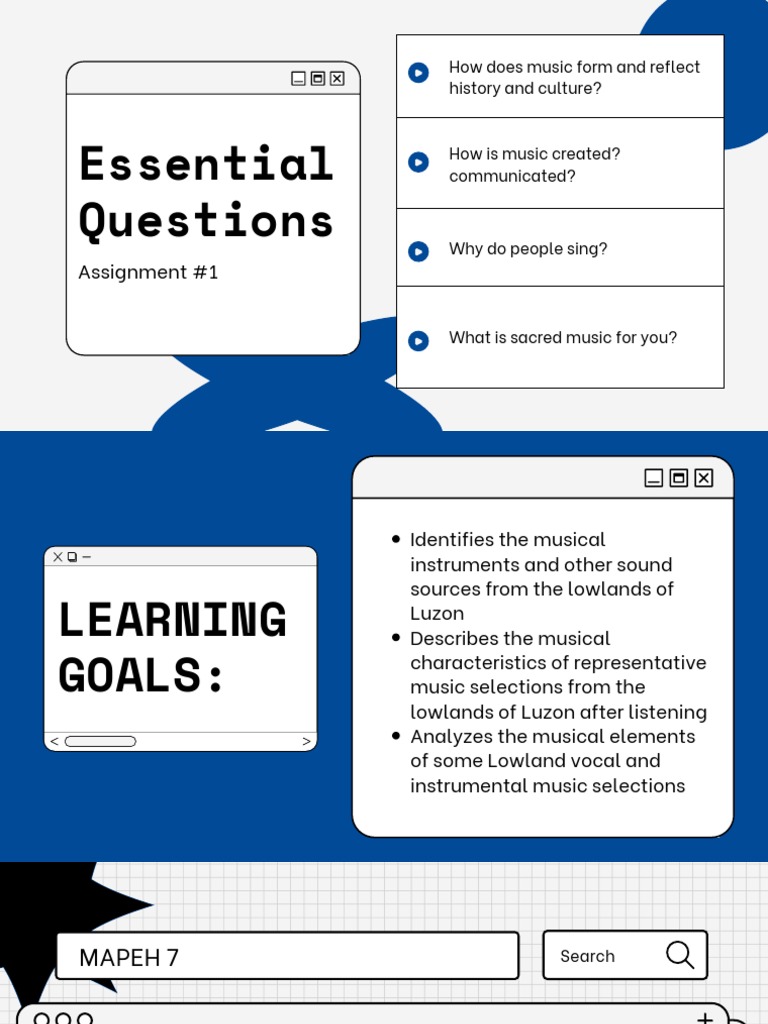 Mapeh 7 U1-L1&2 | PDF