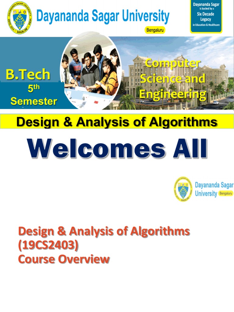 Daa Module 1 Pdf