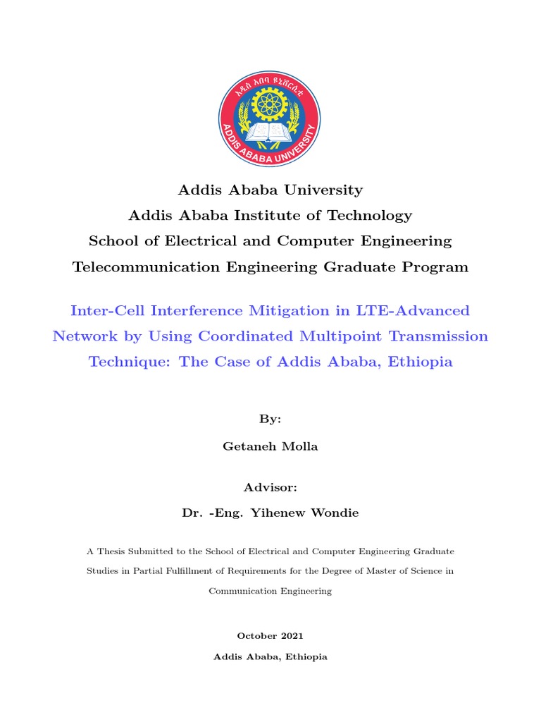 Inter-Cell Interference Mitigation in LTE-Advanced Network by Using Coordinated Multipoint ...