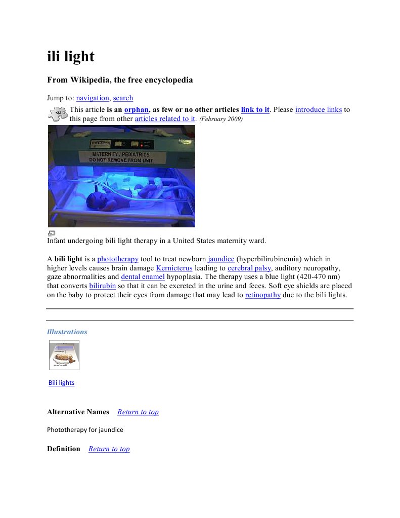 Bili Light | PDF