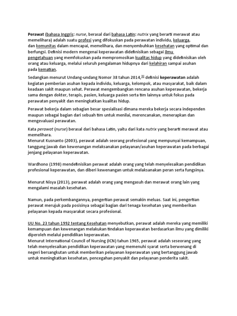 Perawat | PDF