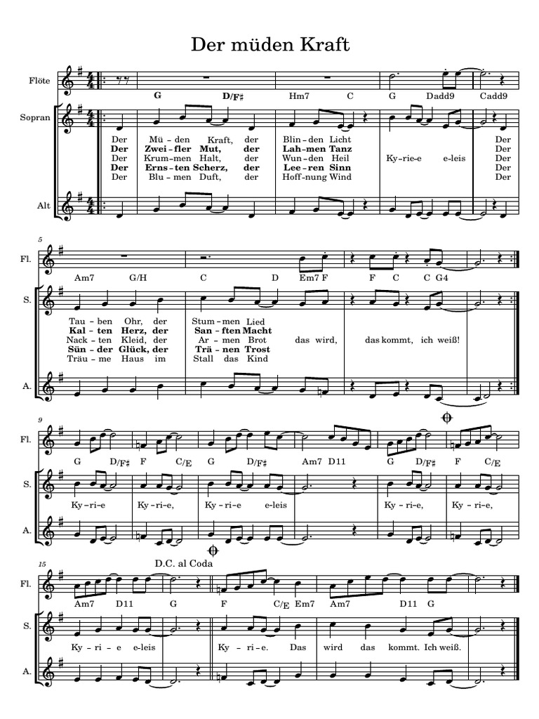 Der Mueden Kraft | PDF