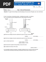 Worksheet Testing A Leaf For Starch | PDF