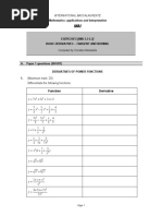 Genmath - Quarter 1 - Reviewer | PDF | Function (Mathematics) | Equations