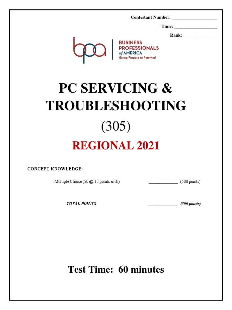 305 - PC Servicing and Troubleshooting - R - 2021 | PDF | Ip Address | Computer Network