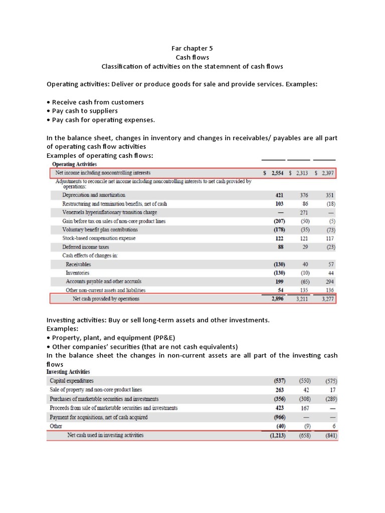 Far Chapter 5 | PDF | Free Cash Flow | Trade