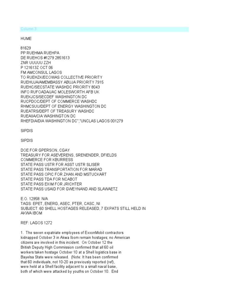 United States Diplomatic Cables Leak - Wikileaks #24 | PDF | Vladimir ...