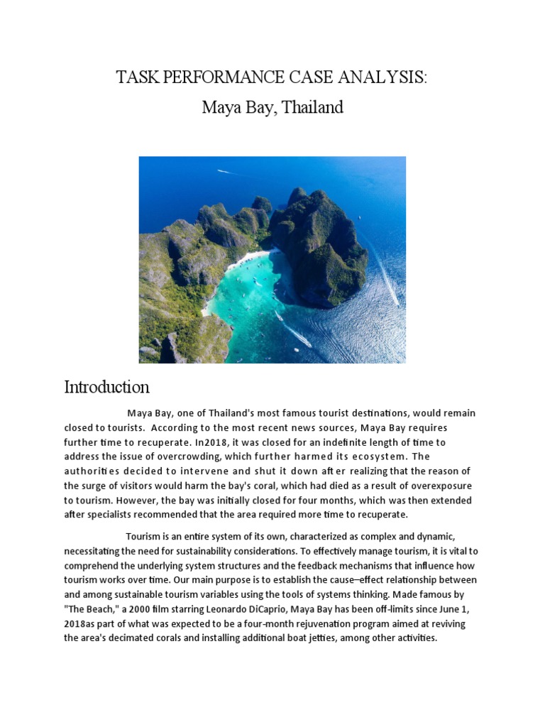 Task Performance Case Analysis | PDF | Systems Ecology | Natural ...