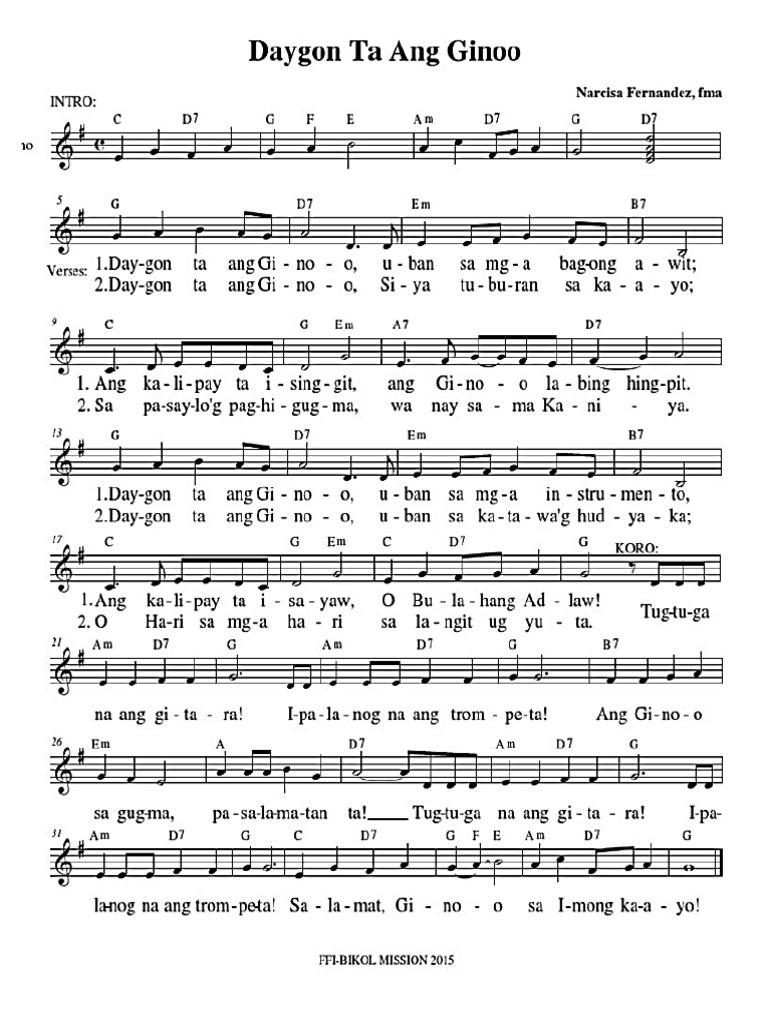 Daygon Ta Ang Ginoo | PDF
