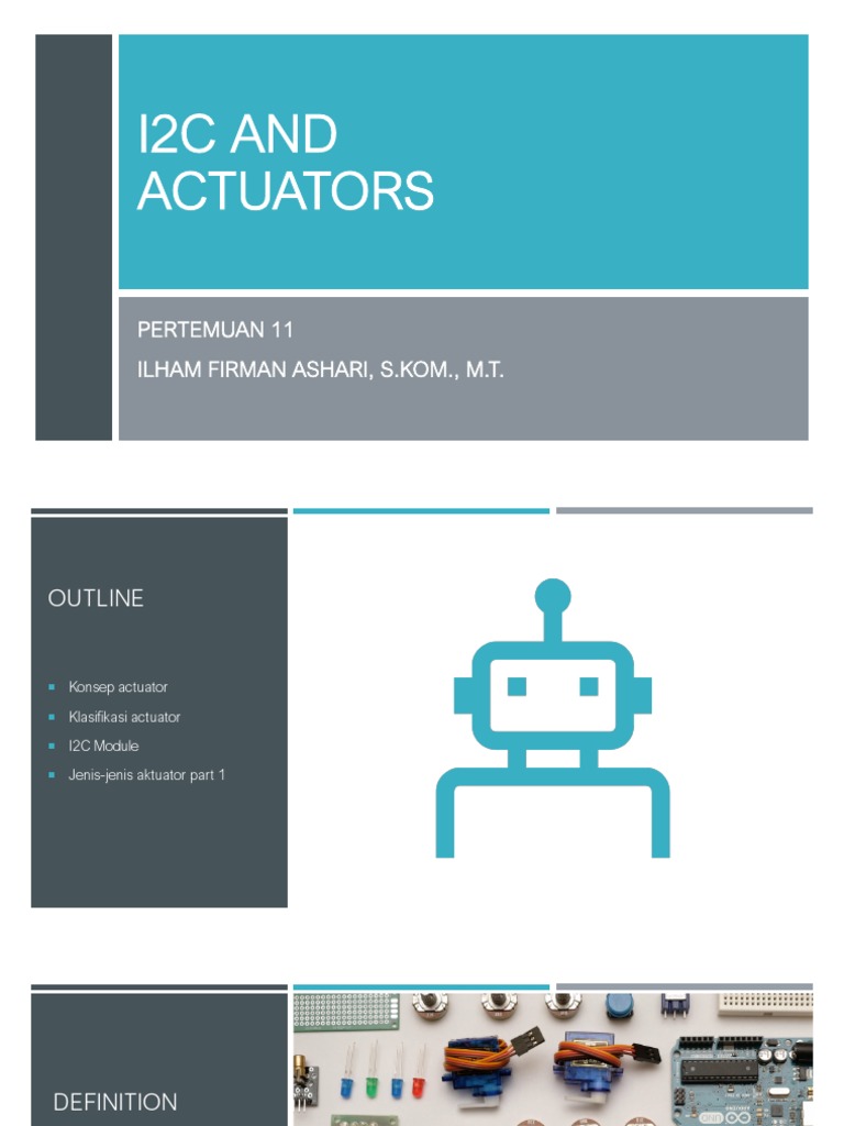 I2c Dan Aktuator | PDF