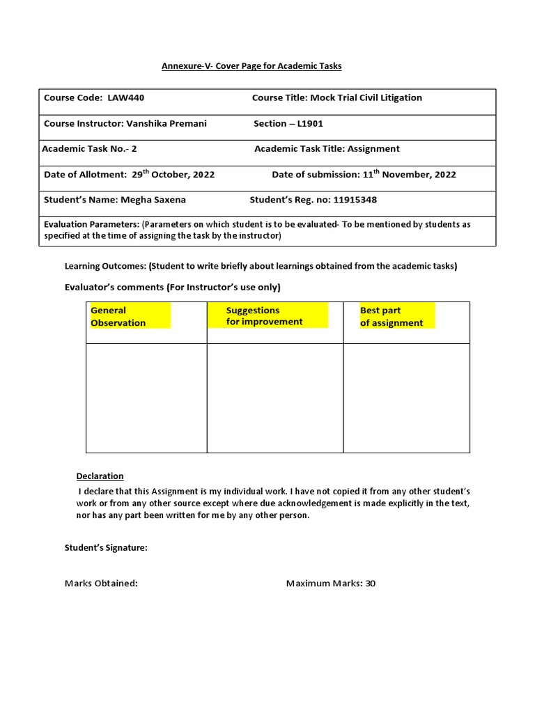 CA2 LAW440 Megha | PDF | Lawsuit | Mortgage Law