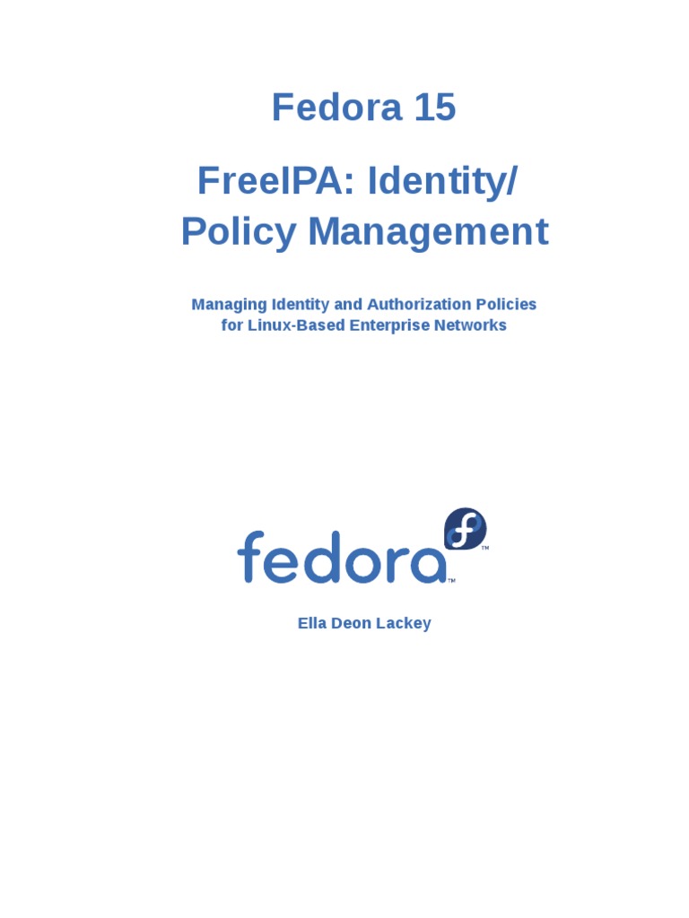Fedora 15 FreeIPA Guide en US | PDF | Domain Name System | Active Directory
