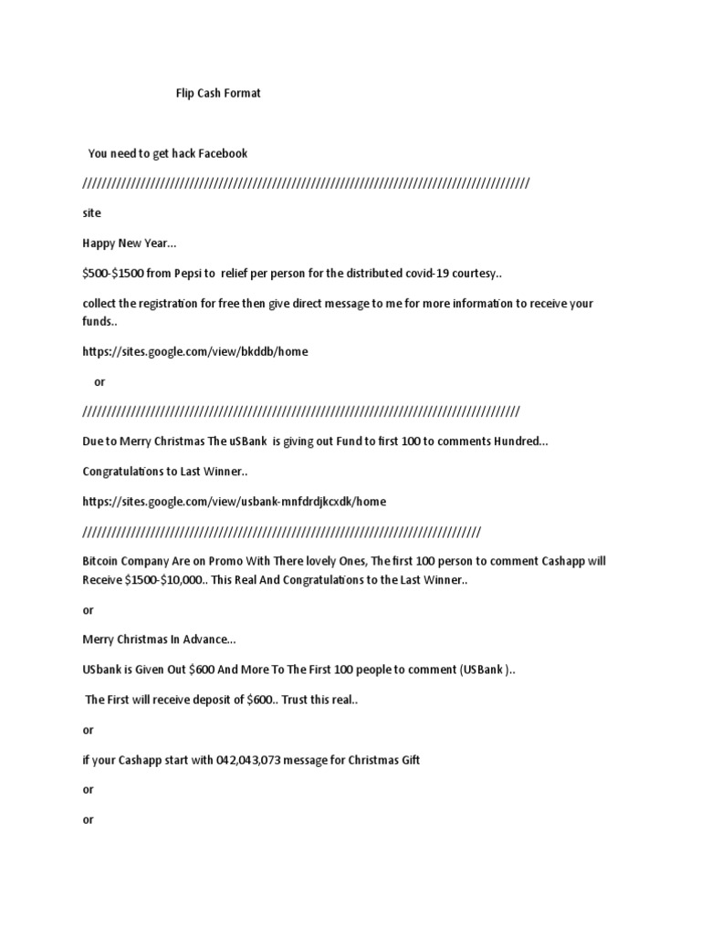 Flip Cash Forma-WPS Office | PDF
