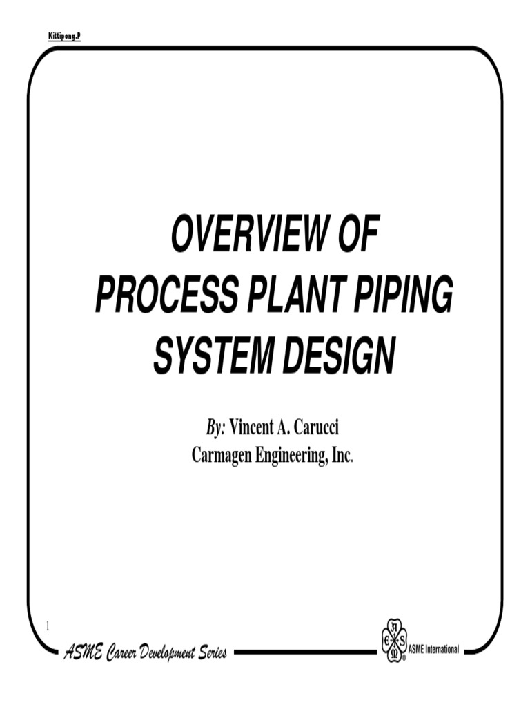 Process Plant Piping Overview | PDF | Pipe (Fluid Conveyance) | Corrosion