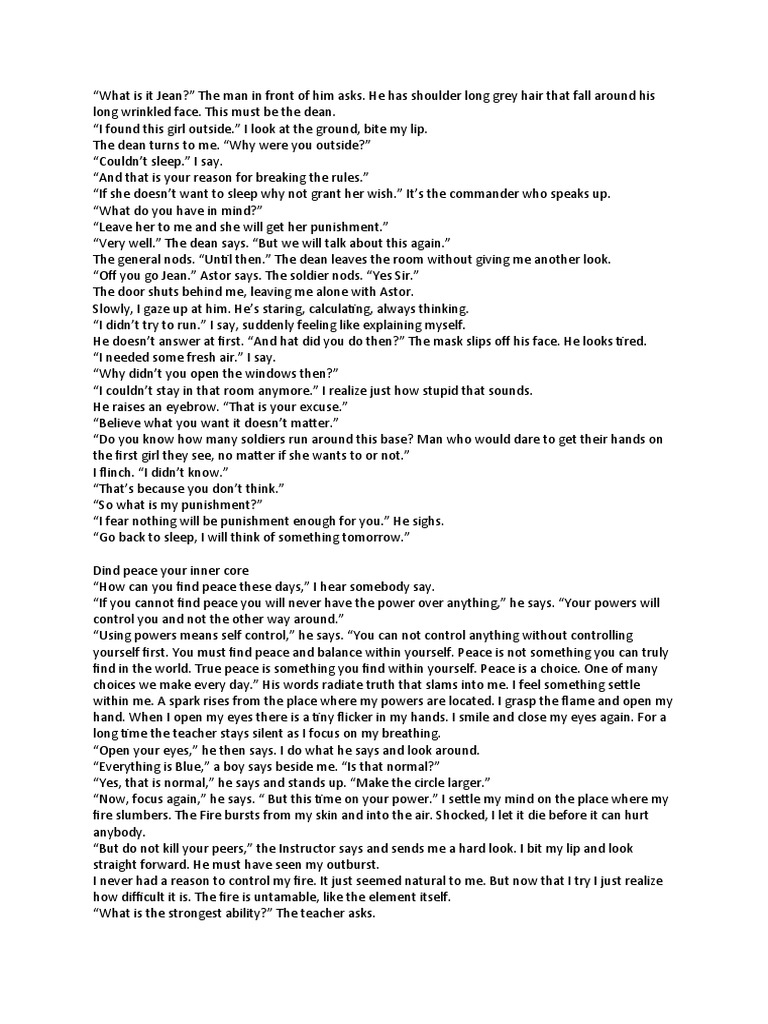 Writing Draft Ideas | PDF