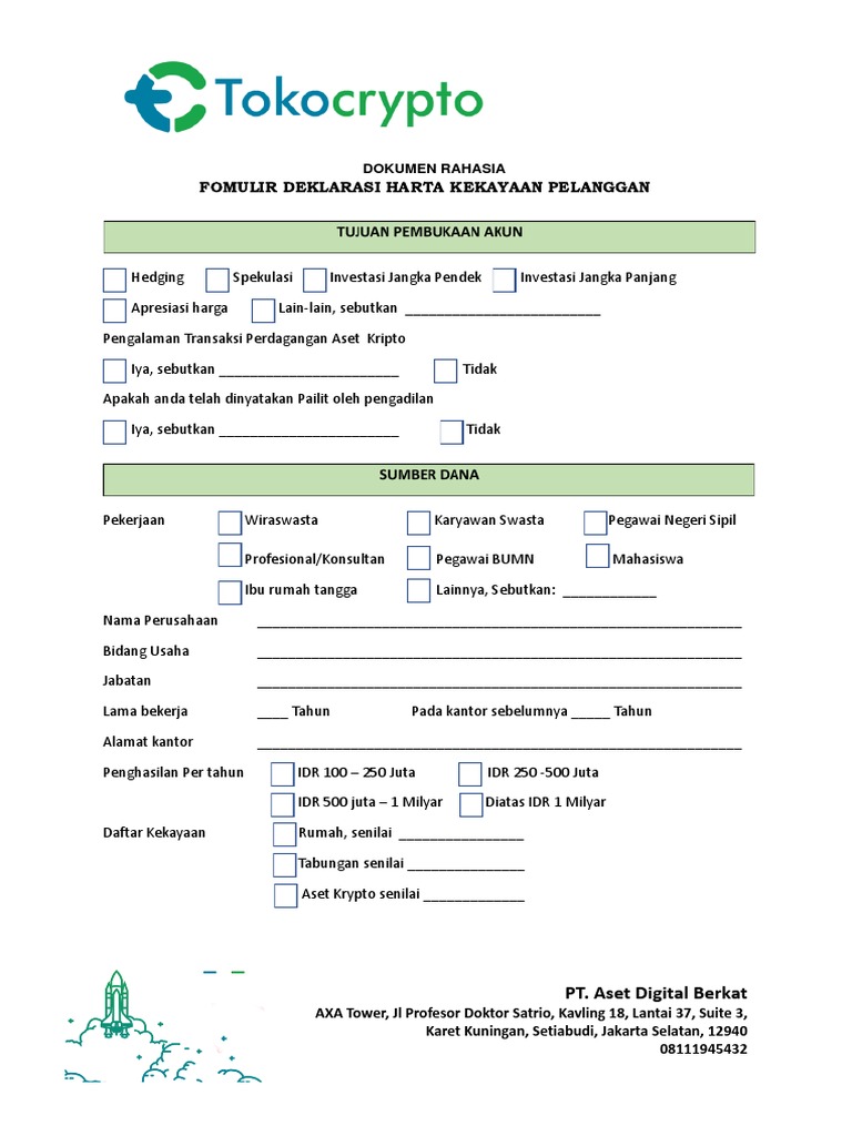 Source of Wealth Declaration ID | PDF